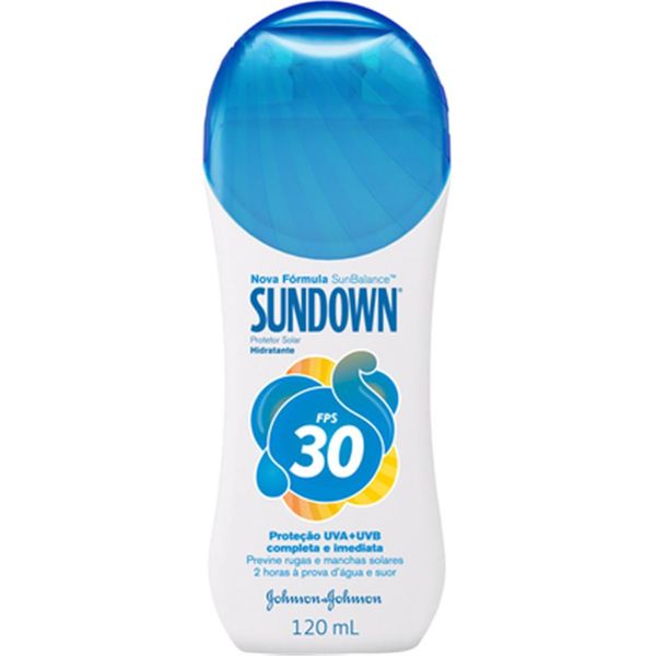PROTETOR SOLAR SUNDOWN 120ML FPS 30 - lavagnoli