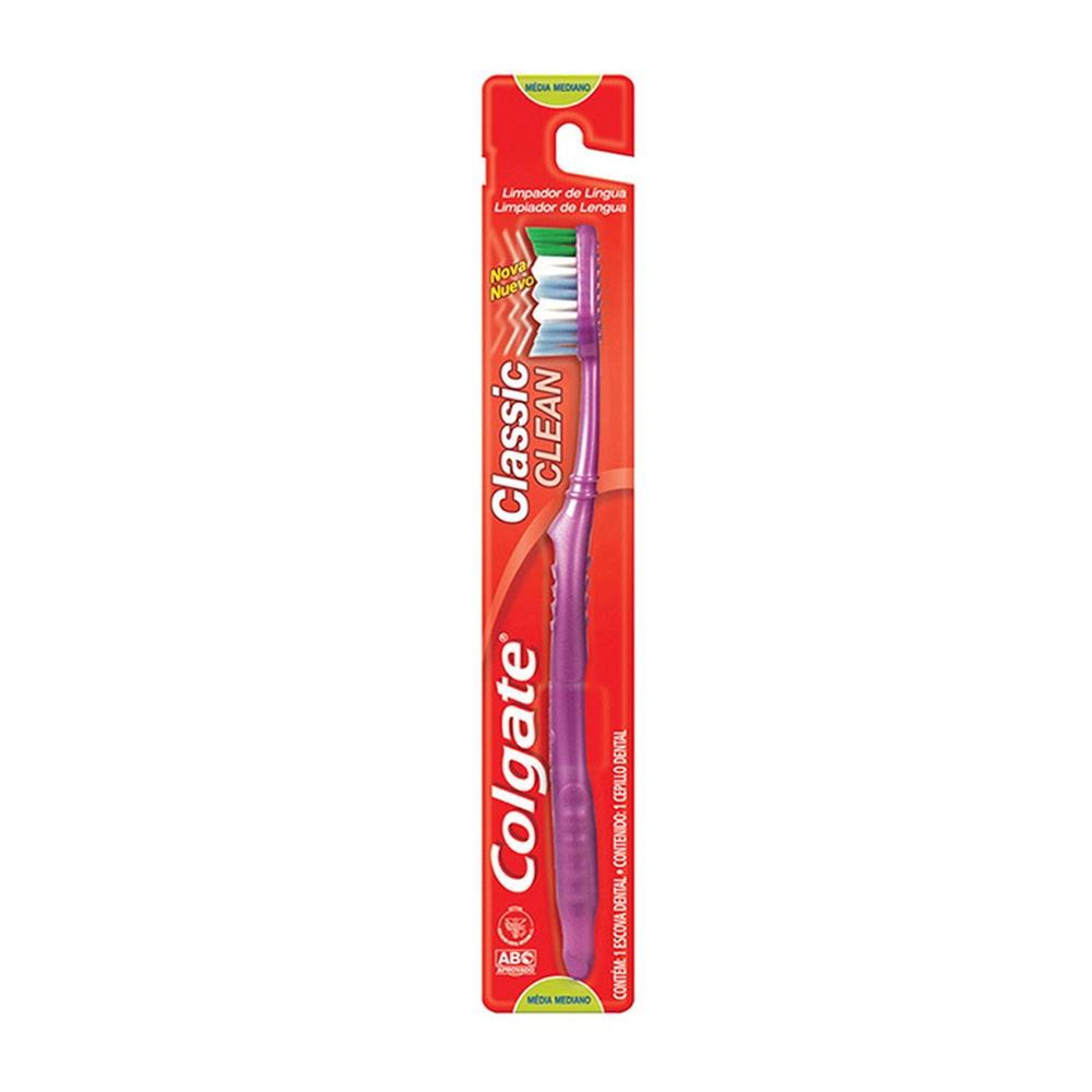 ESCOVA DENTAL COLGATE CLASSIC MÉDIA - lavagnoli