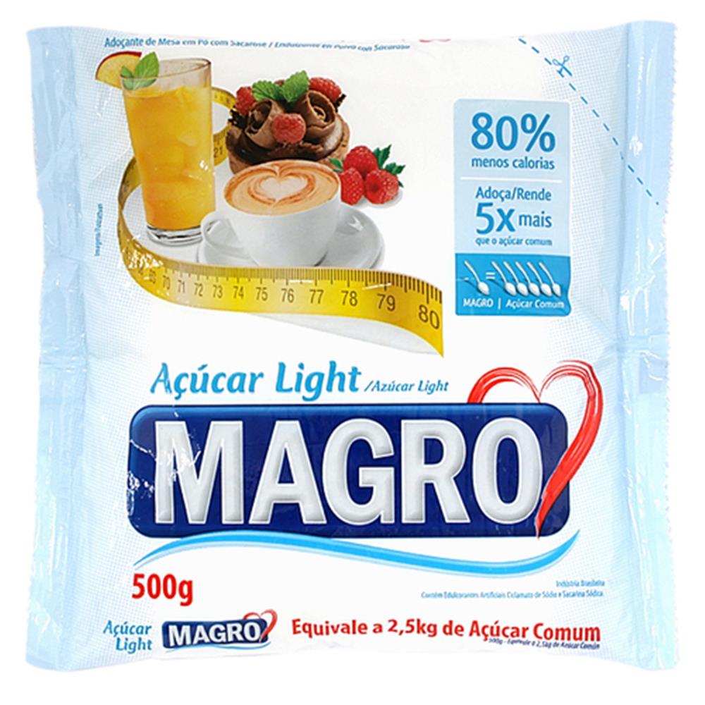 AÇÚCAR MAGRO 400G LIGHT - lavagnoli
