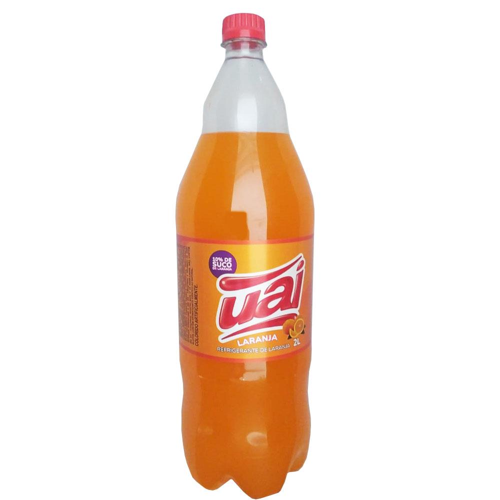 REFRIGERANTE UAI PET 2L LARANJA - lavagnoli