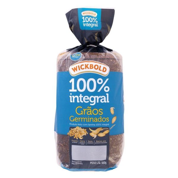 PÃO WICKBOLD INTEGRAL 500G GRÃOS GERMINADOS - lavagnoli