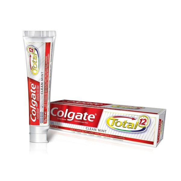 CREME DENTAL COLGATE TOTAL12 180G CLEAN MINT - lavagnoli