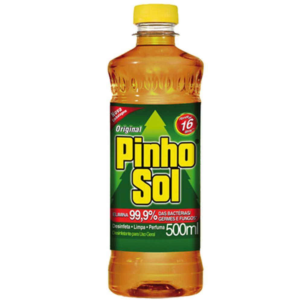 DESINFETANTE PINHO SOL 500ML ORIGINAL - lavagnoli