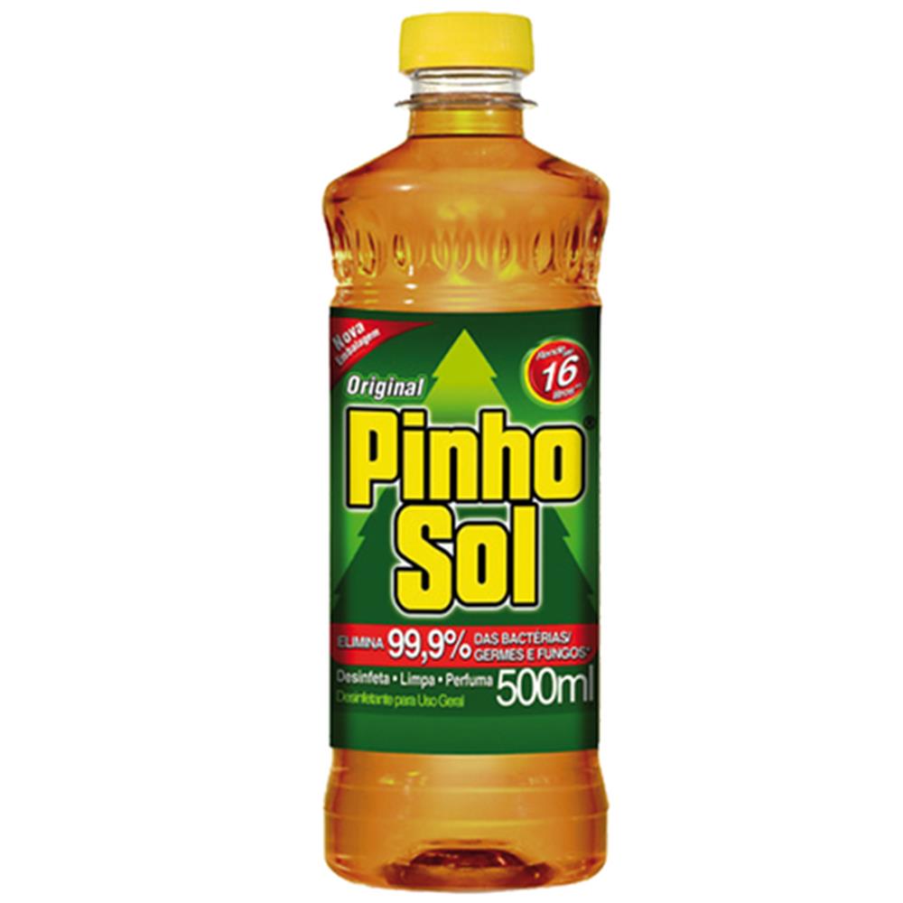 DESINFETANTE PINHO SOL 500ML ORIGINAL - lavagnoli