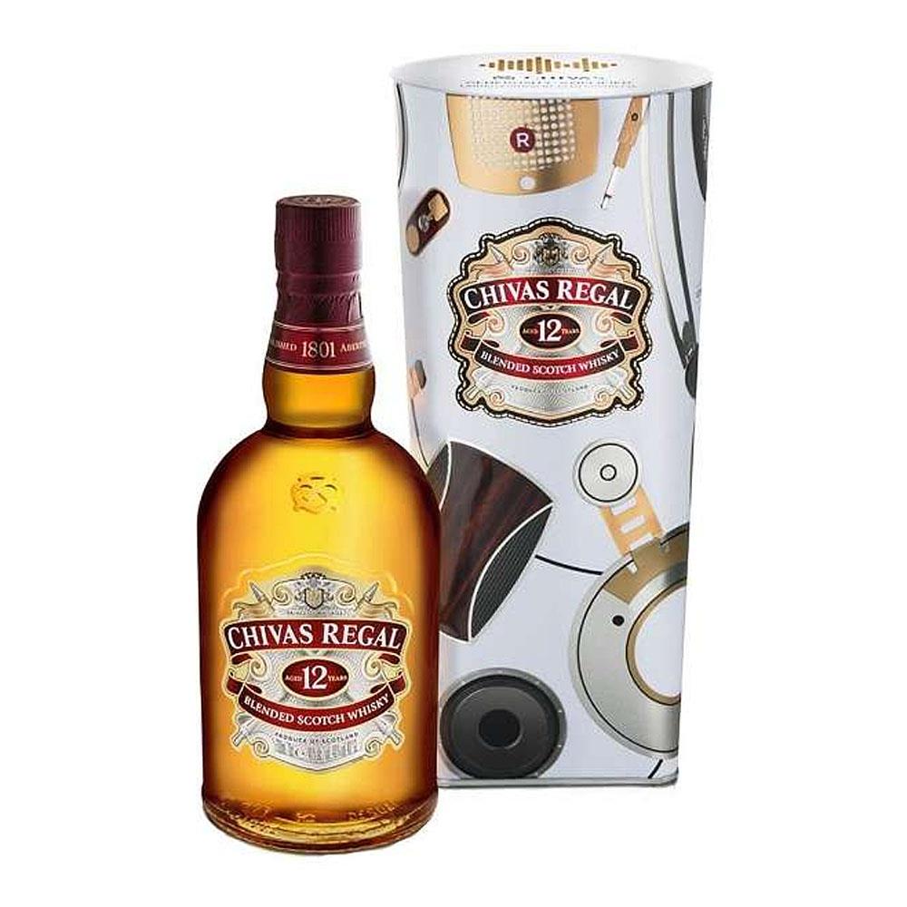 WHISKY CHIVAS REGAL 1L 12 ANOS - lavagnoli