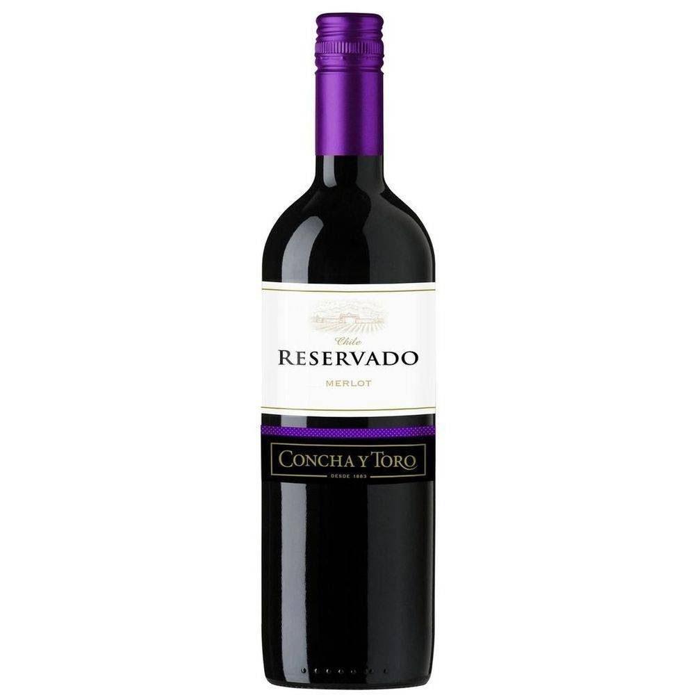 VINHO CONCHA Y TORO RESERVADO 750ML MERLOT - lavagnoli