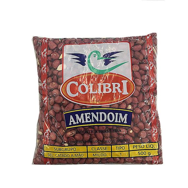 AMENDOIM COLIBRI 500G TRAD - lavagnoli