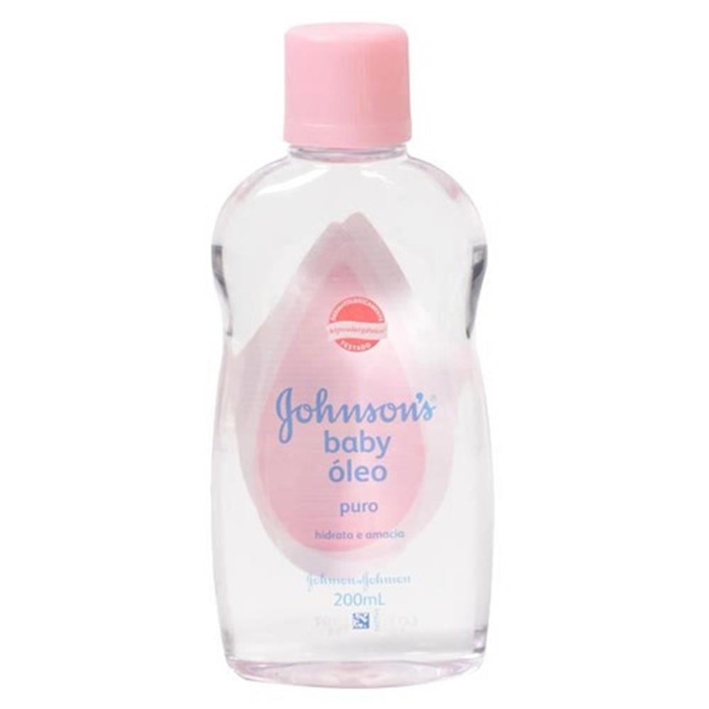 ÓLEO JOHNSON BABY 200ML PURO - lavagnoli
