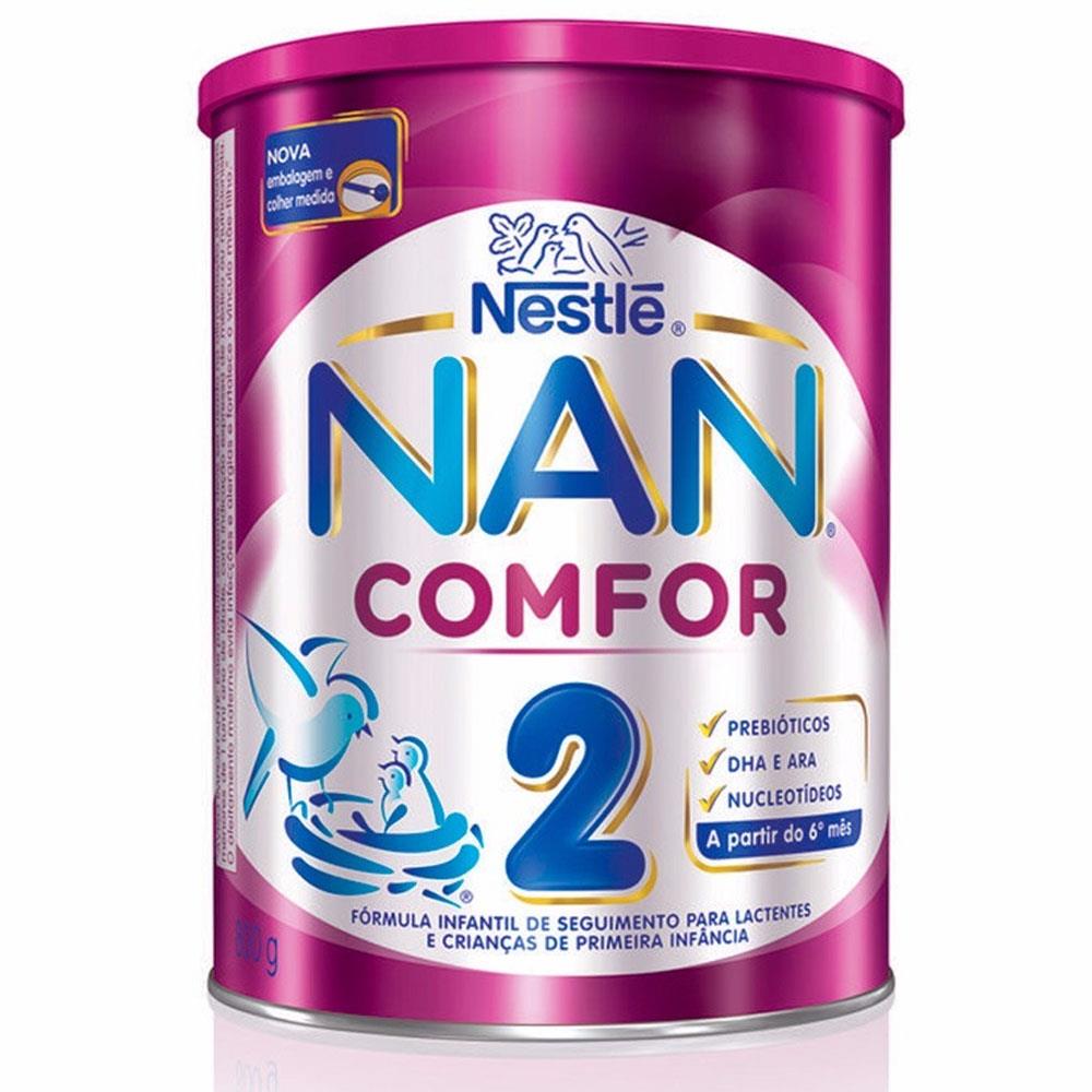 FÓRMULA INFANTIL NAN 800G COMFOR 2 - lavagnoli