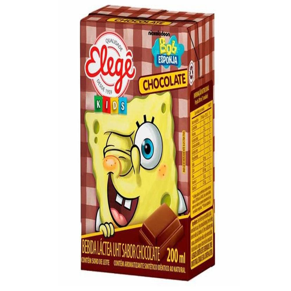 BEBIDA LÁCTEA ELEGE 200ML CHOCOLATE - lavagnoli