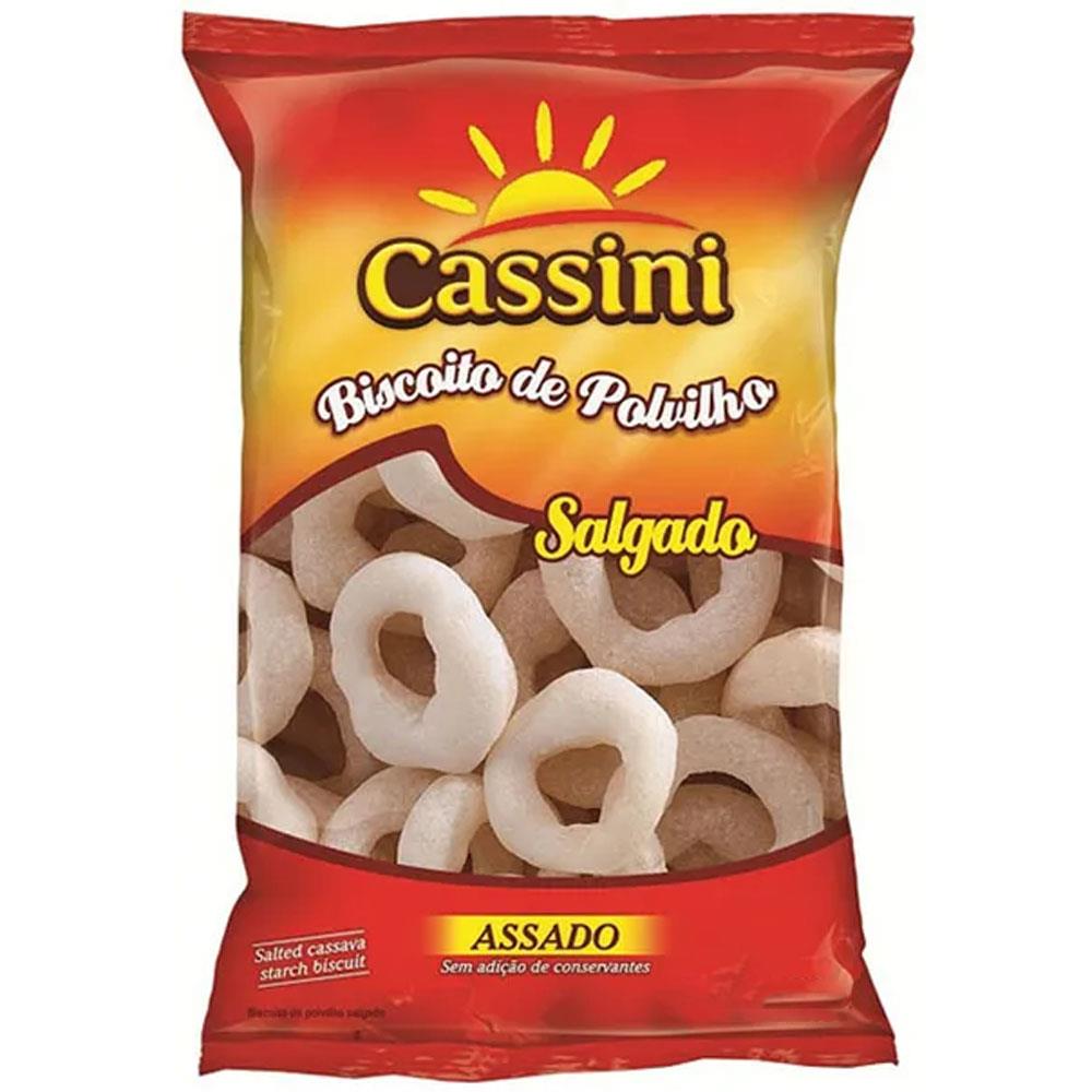 BISCOITO POLVILHO CASSINI 80G SALGADO - lavagnoli