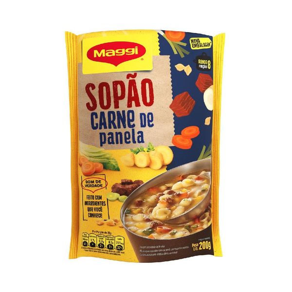 SOPÃO MAGGI 200G CARNE PANELA - lavagnoli