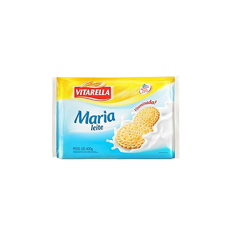BISCOITO VITARELLA 400G MARIA LEITE - lavagnoli