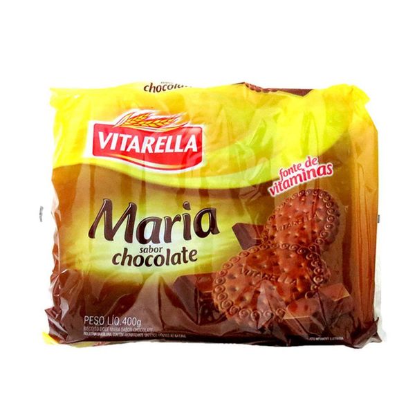 BISCOITO VITARELLA 400G MARIA CHOCOLATE - lavagnoli