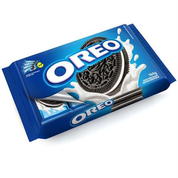 BISCOITO RECHEADO OREO 144G TRADICIONAL - lavagnoli