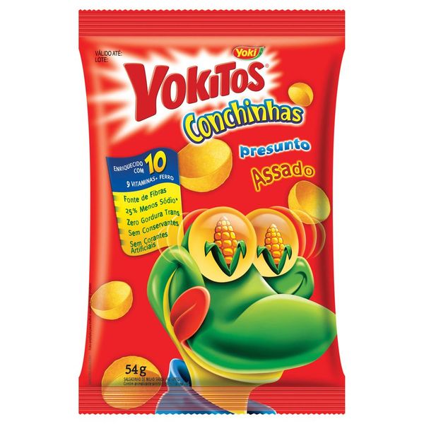 CHIPS YOKITOS 54G PRESUNTO CONCHINHA - lavagnoli