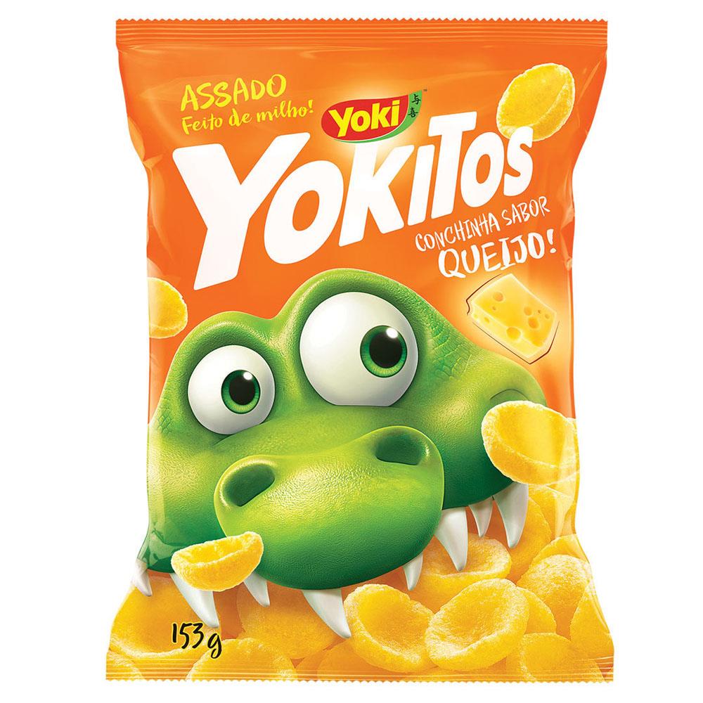 CHIPS YOKITOS 153G QUEIJO CONCHINHA - lavagnoli