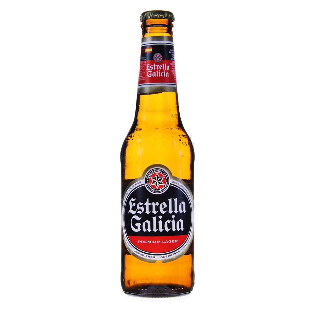 CERVEJA ESTRELLA GALÍCIA LONG NECK 355ML - lavagnoli