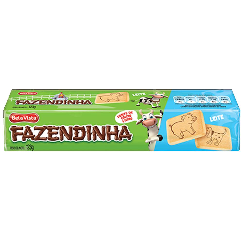 BISCOITO FAZENDINHA 123G LEITE - lavagnoli