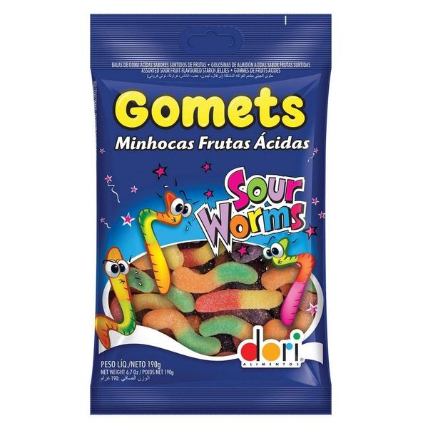 BALA GOMETS 190G MINHOCA ÁCIDA - lavagnoli