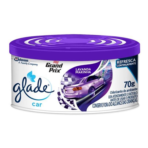 ODORIZANTE GLADE CAR 70G LAVANDA - lavagnoli