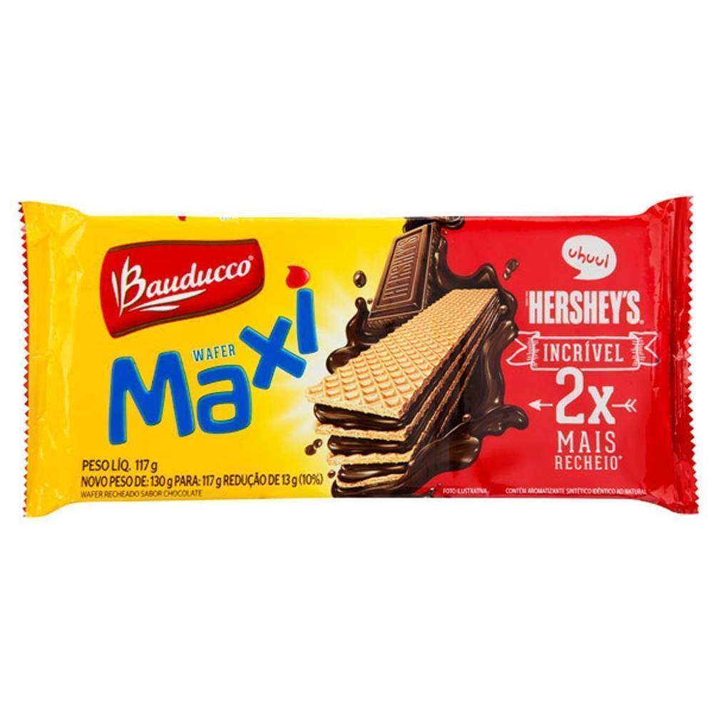 WAFER BAUDUCCO MAXI 117G CHOCOLATE - lavagnoli