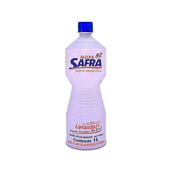 ÁLCOOL SAFRA 1L LAVANDA - lavagnoli