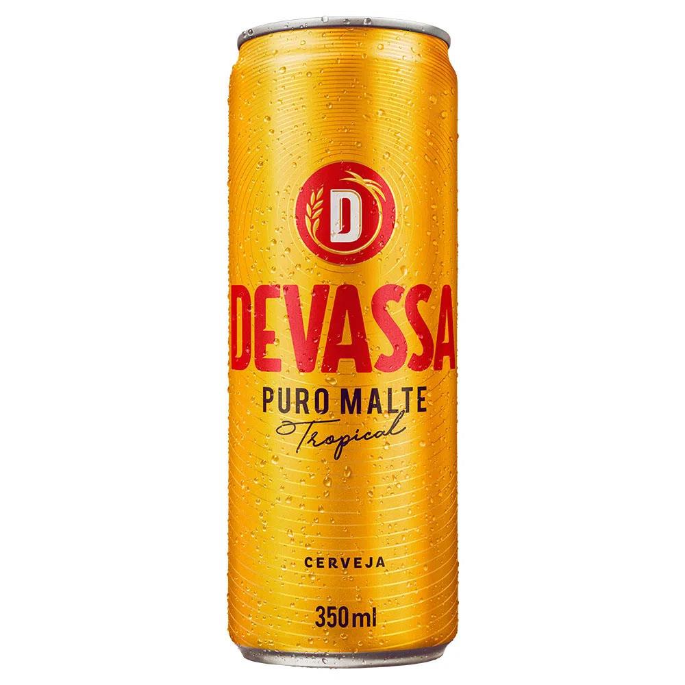 CERVEJA DEVASSA LATA 350ML LAGER - lavagnoli
