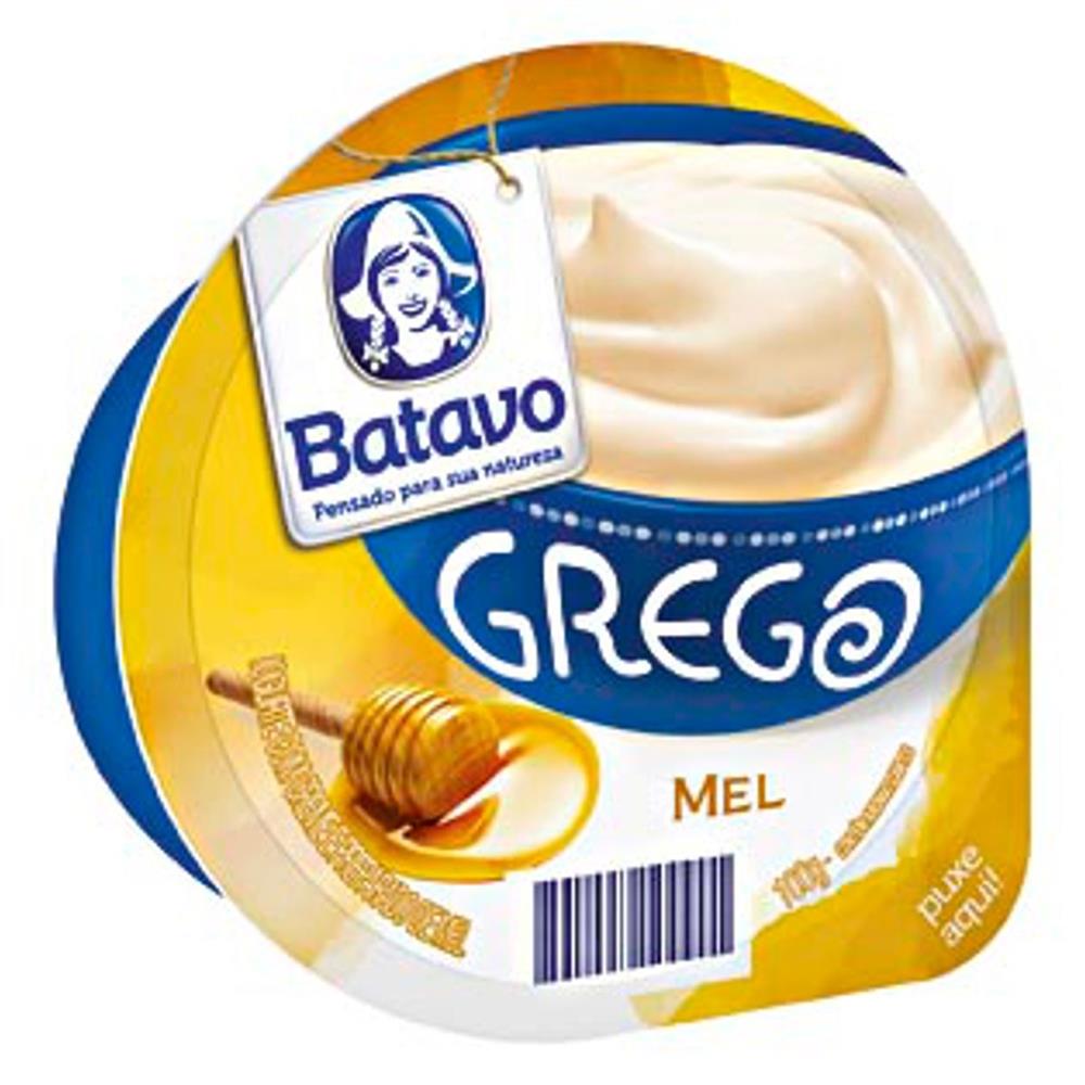 IOGURTE BATAVO GREGO 100G MEL - lavagnoli