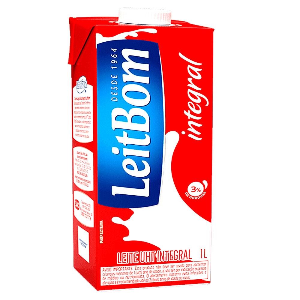 LEITE LEITBOM UHT 1L INTEGRAL - lavagnoli
