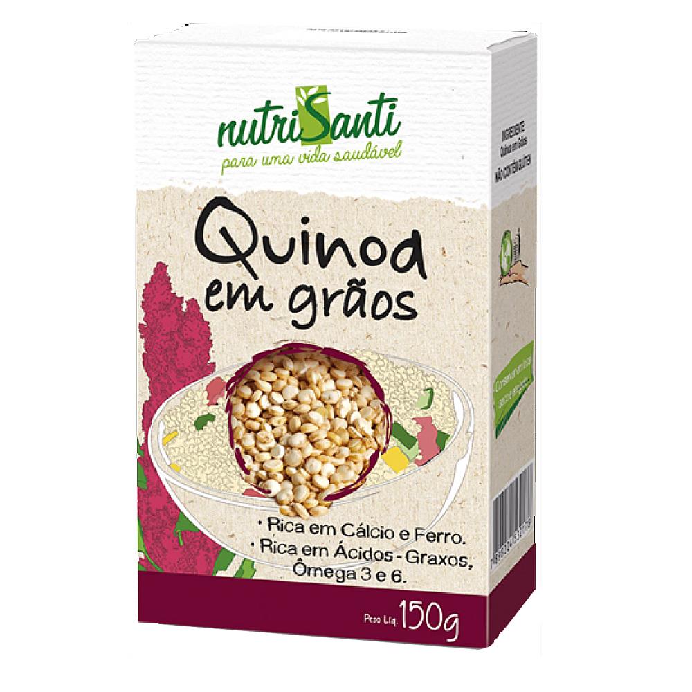 QUINOA NUTRISANTI 150G GRÃOS - lavagnoli