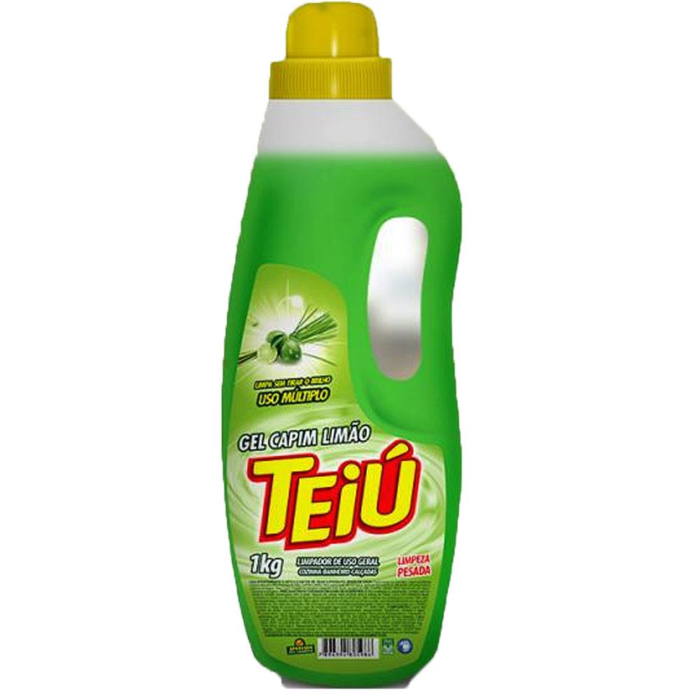LIMPADOR TEIÚ MULTIUSO GEL 1KG CAPIM LIMÃO - lavagnoli