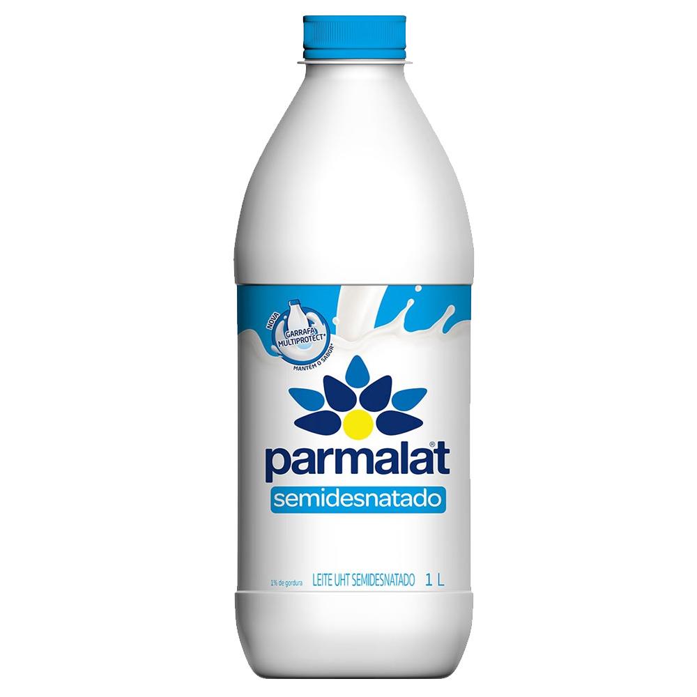 LEITE PARMALAT UHT PET 1L SEMIDESNATADO - lavagnoli