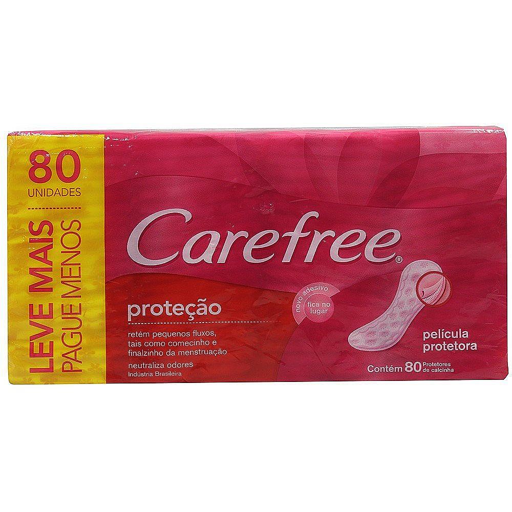 PROTETOR DIÁRIO CAREFREE 80UN C/PERFUME - lavagnoli