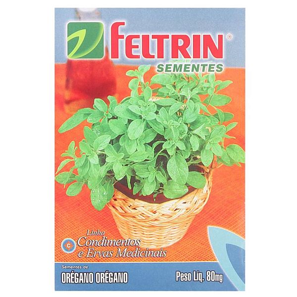 SEMENTE FELTRIN 80MG ORÉGANO - lavagnoli