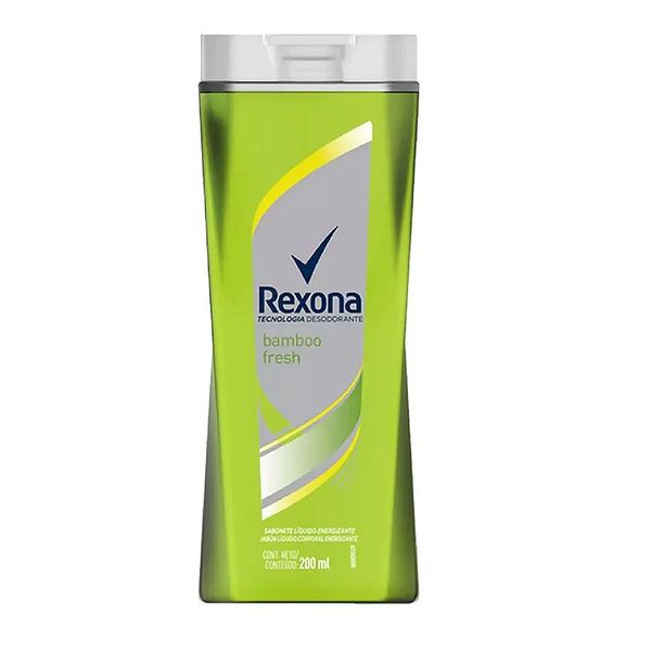 SABONETE LÍQUIDO REXONA 200ML BAMBOO FRESH - lavagnoli