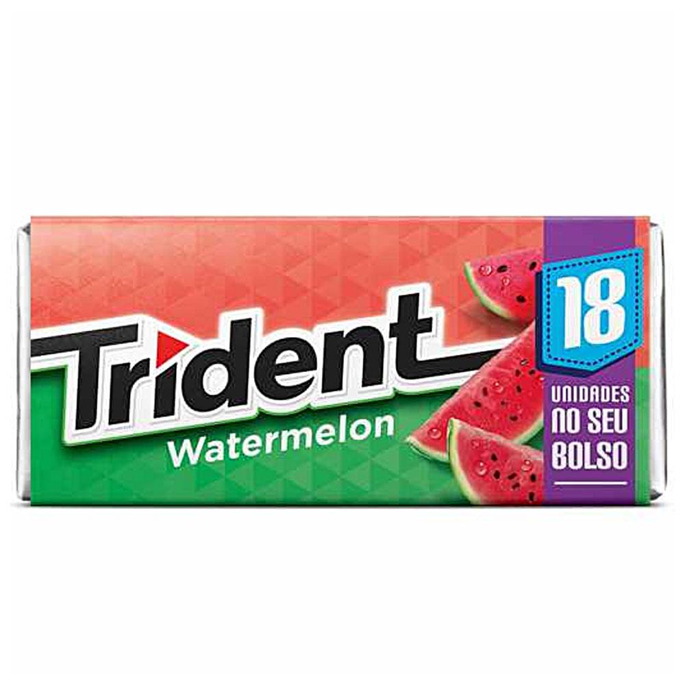 CHICLE TRIDENT 18UN WATERMELON - lavagnoli