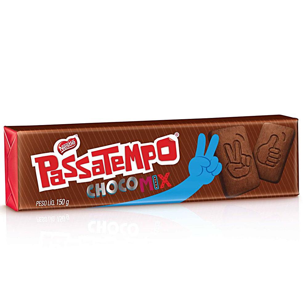 BISCOITO PASSATEMPO 150G CHOCOMIX - lavagnoli