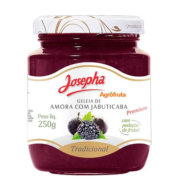 GELEIA JOSEPHA 250G AMORA/JABUTICABA - lavagnoli