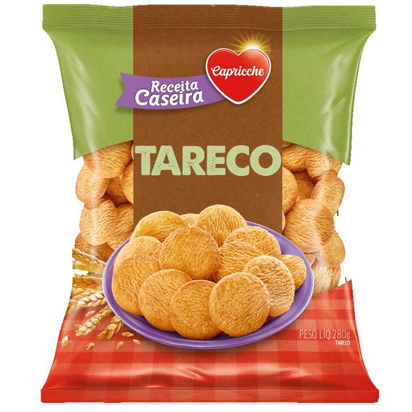 BISCOITO CAPRICCHE 280G TARECO - lavagnoli