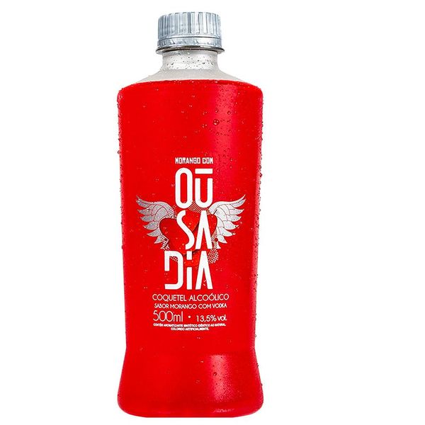 COQUETEL OUSADIA 500ML MORANGO - lavagnoli