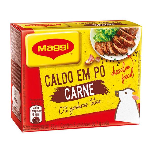 CALDO MAGGI PÓ 35G CARNE - lavagnoli