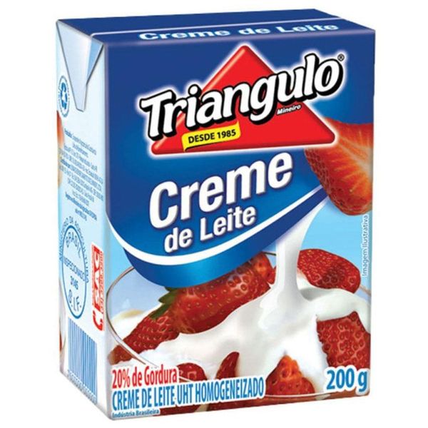 CREME LEITE TRIANGULO 200G LEVE - lavagnoli