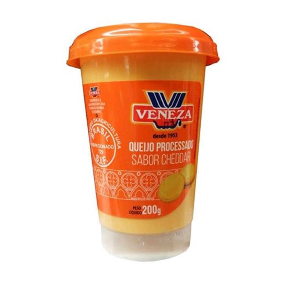 QUEIJO PROCESSADO VENEZA 200G CHEDDAR - lavagnoli