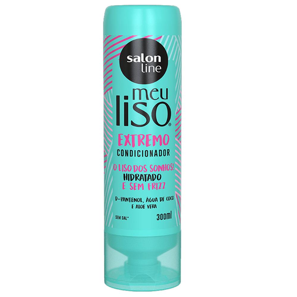 CONDICIONADOR SALON LINE MEU LISO 300ML EXTREMO - lavagnoli