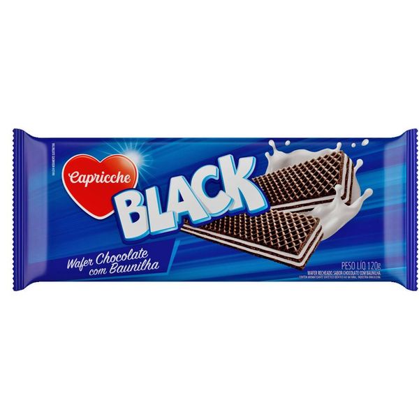 WAFER CAPRICCHE 120G BLACK - lavagnoli