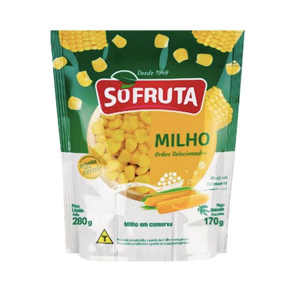MILHO VERDE SÓ FRUTA SACHÊ 170G TRADICIONAL - lavagnoli