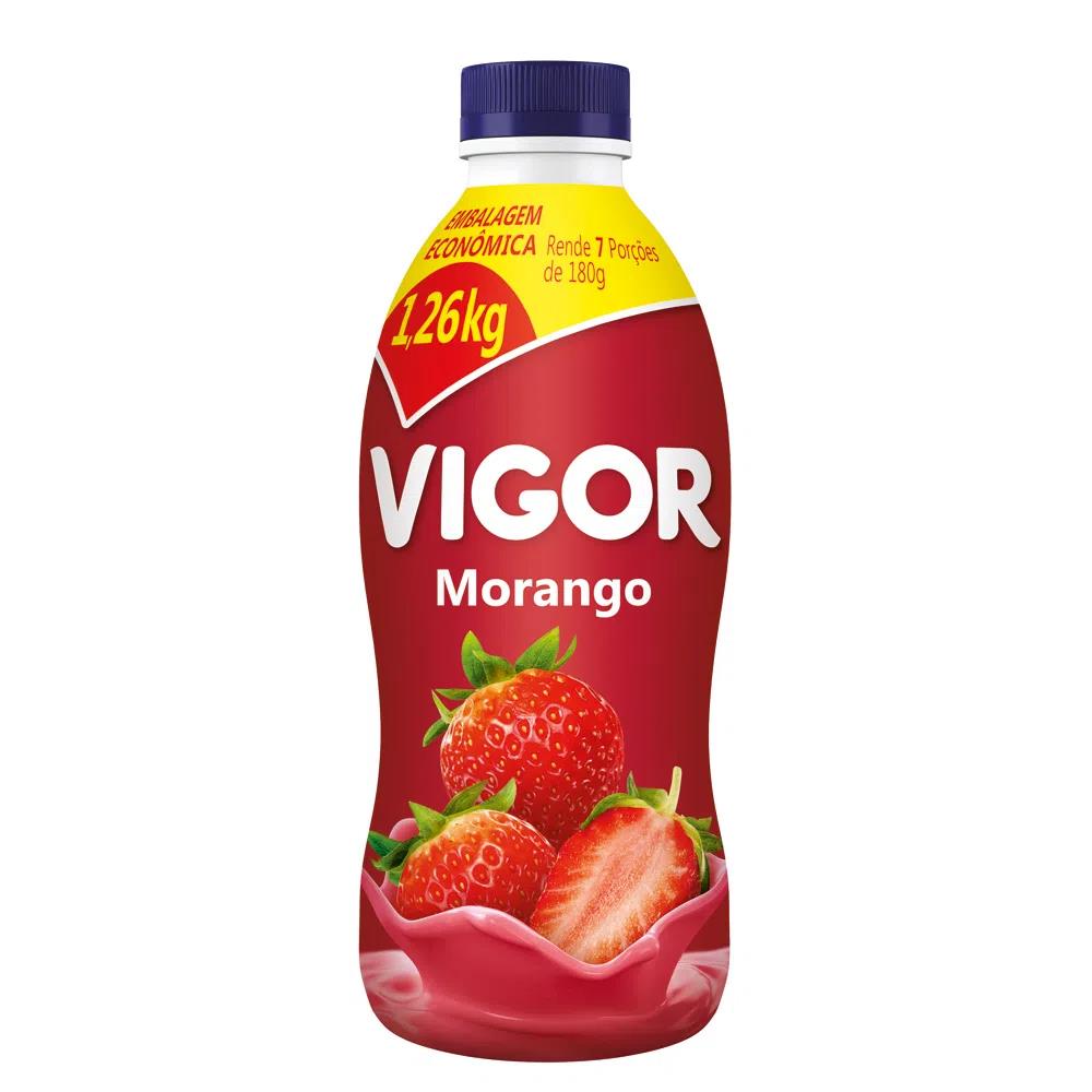 IOGURTE VIGOR 1260G MORANGO - lavagnoli