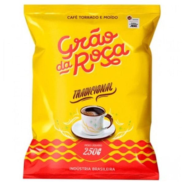 CAFÉ GRÃO DA ROÇA 250G TRAD - lavagnoli