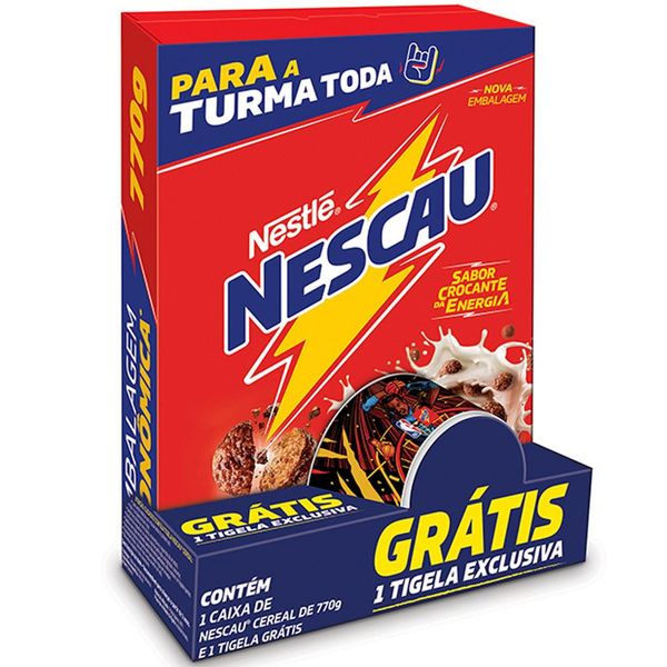 CEREAL NESCAU 770G GRÁTIS TIGELA - lavagnoli